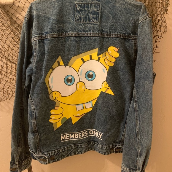 Members Only | Jackets & Coats | Spongebob Members Only Nickelodeon ...